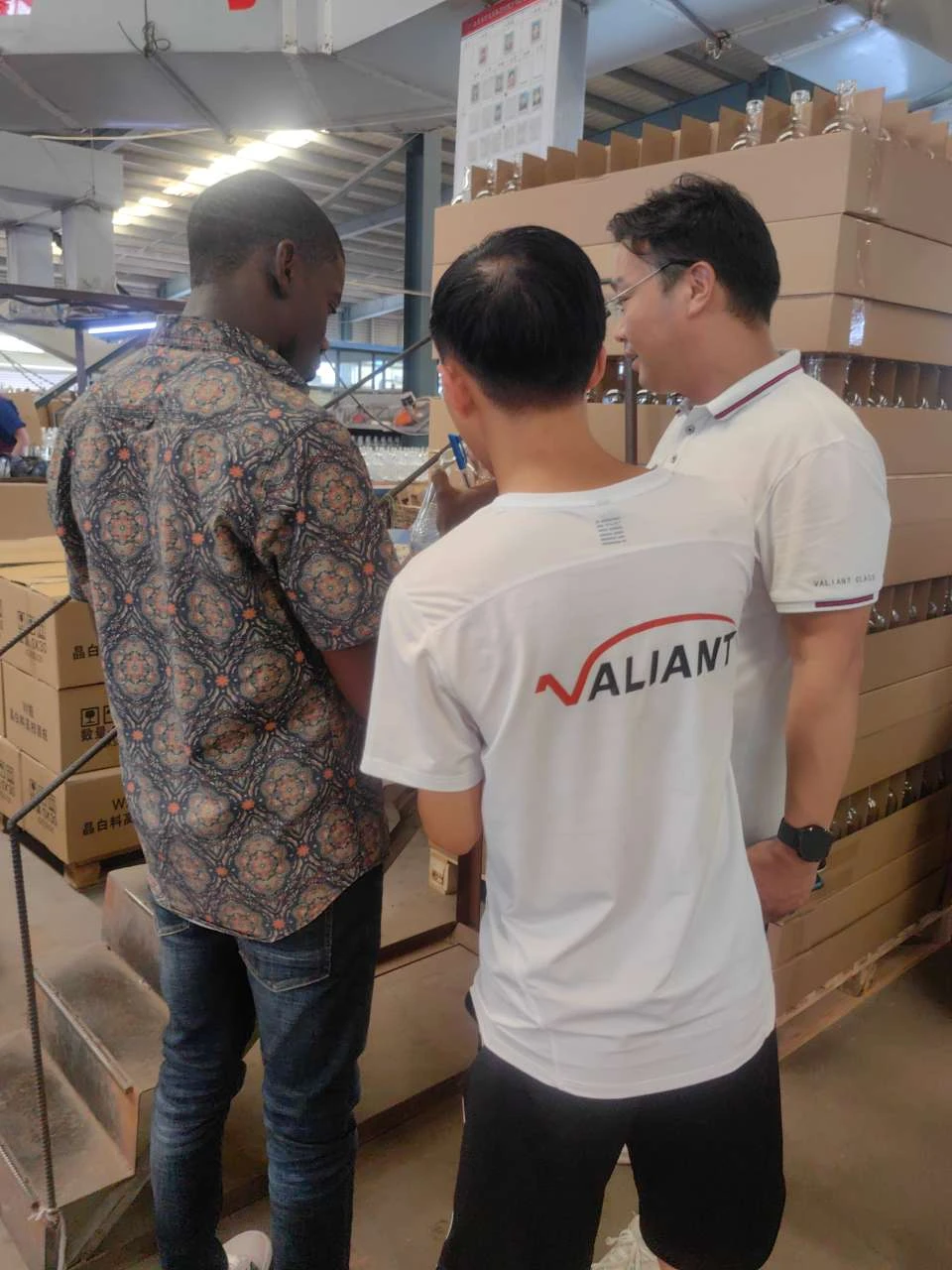 Expanding Global Partnerships: Clients from Uganda Visit Valiant Glass - Wholesale & Bulk Glass ...